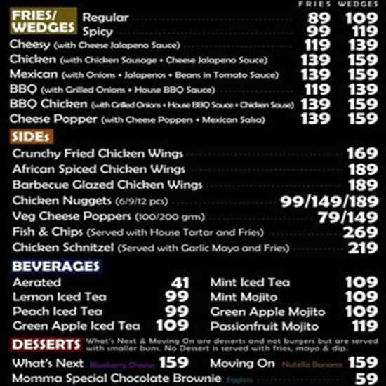 Menu at The Serial Griller, Mumbai, Shop 9 Juhu Versova Link Road