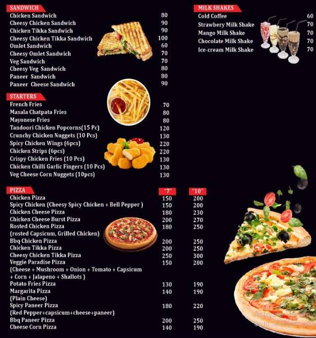 Menu at Happy nest, Virar, Bolinj Rd