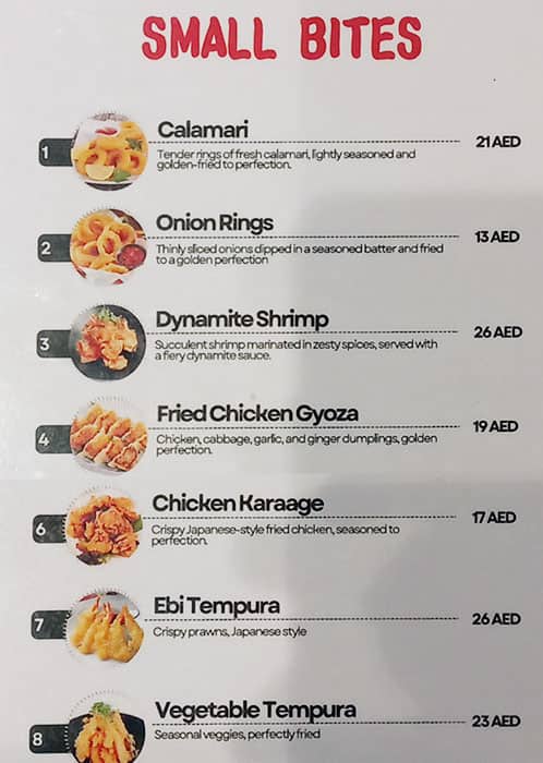 Menu of QuQu Cafe, Mirdif, Dubai