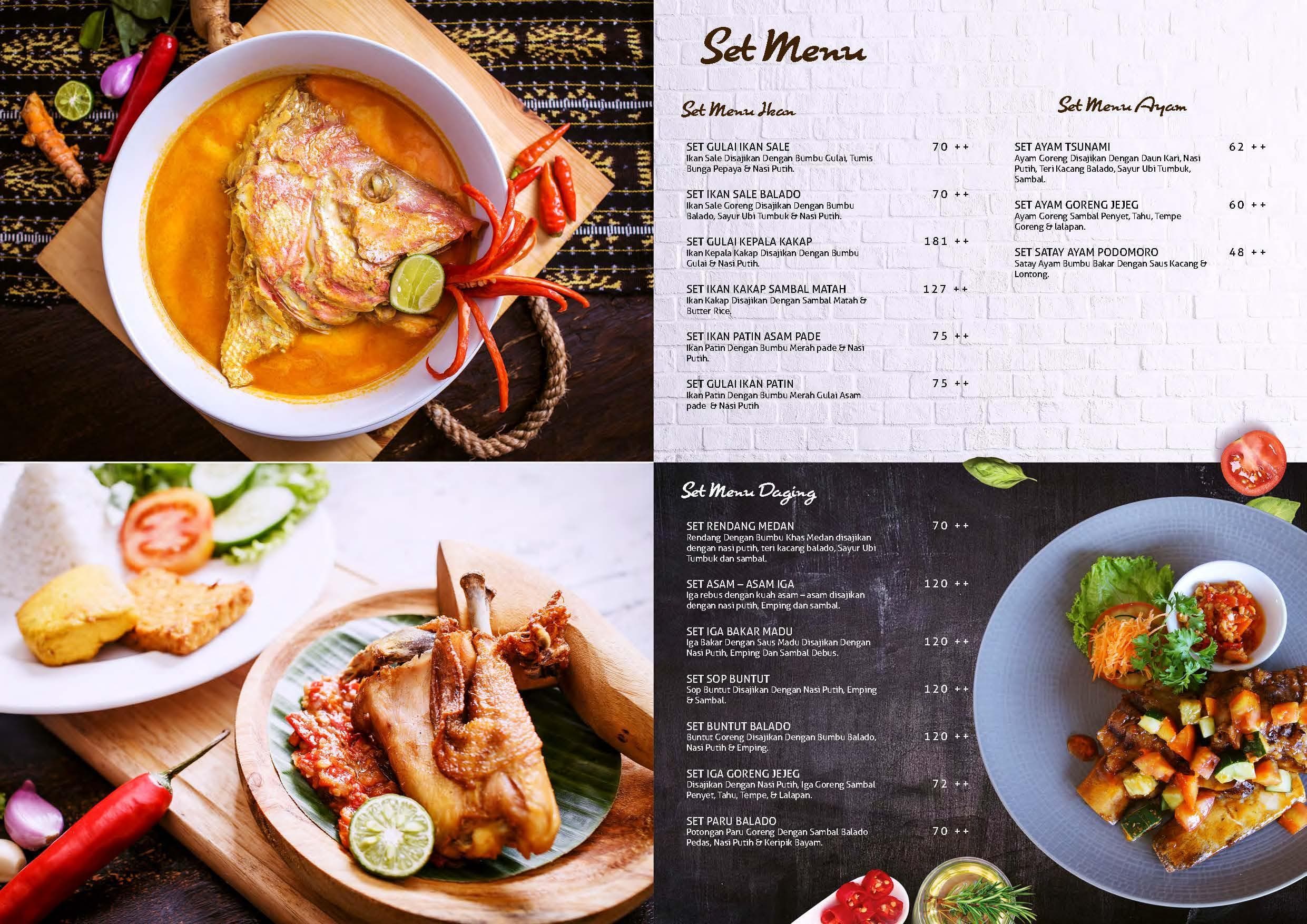 Beranda Kitchen Menü, Beranda Kitchen, Gandaria, Jakarta için Menü ...