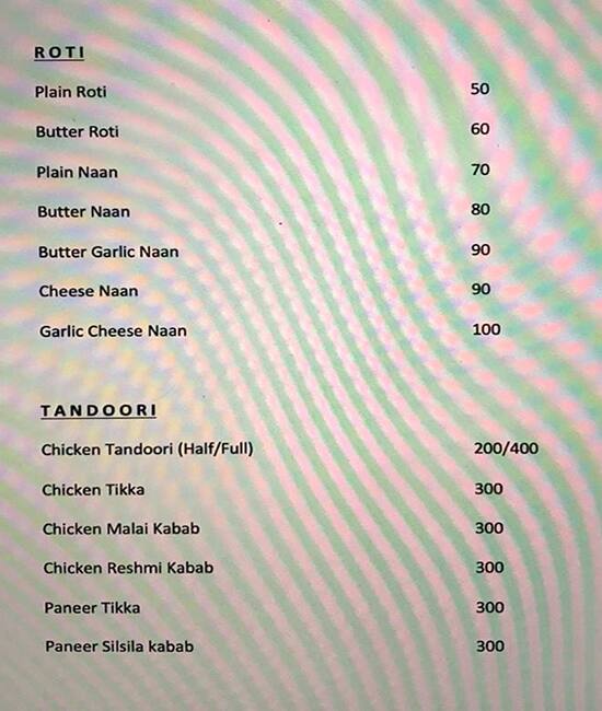 Menu at Ronaldo's Imperial Bar & Restaurant, Mapusa, Mapusa - Anjuna ...