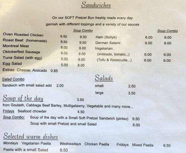 Menu at Charlotte's Homemade Goodies desserts, Mississauga