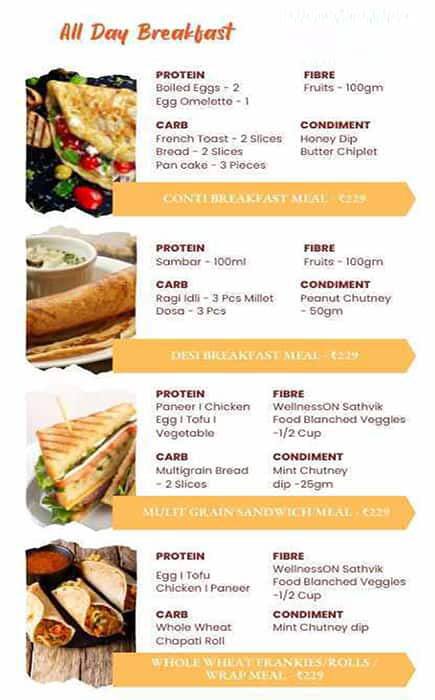 Menu of WellnessOn-Nutritionist Crafted Healthy Food, Lingampally ...