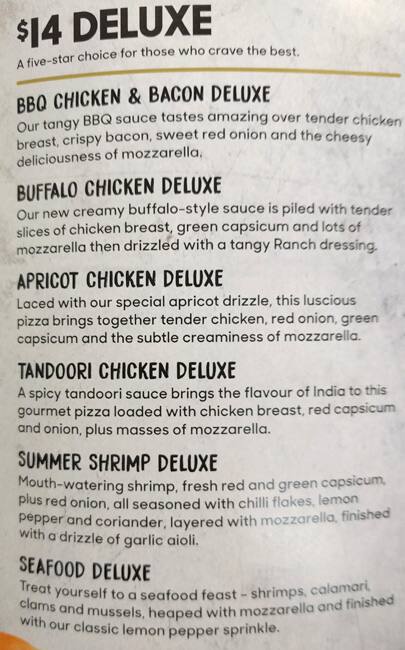 Menu at Pizza Hut Pukekohe pizzeria, Pukekohe, 35 Edinburgh St