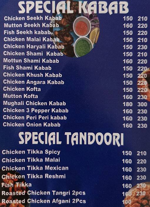 Menu of Sadda Adda, Raj Nagar, Ghaziabad