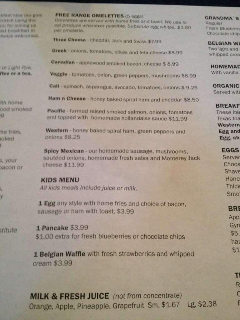 Menu at Johnny Shotz pub & bar, Tecumseh