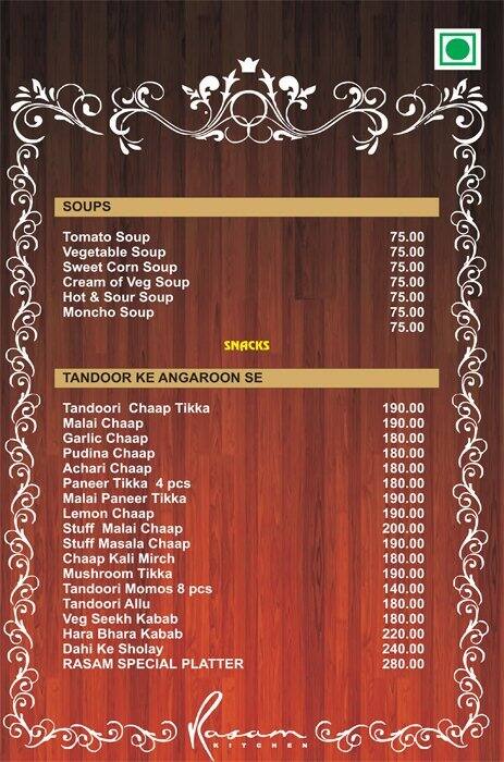 Rasam Kitchen Menu, Menu for Rasam Kitchen, Rajendar Nagar, Ghaziabad ...