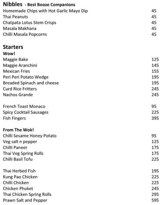 Shisha - Bar Stock Exchange Menu - Zomato