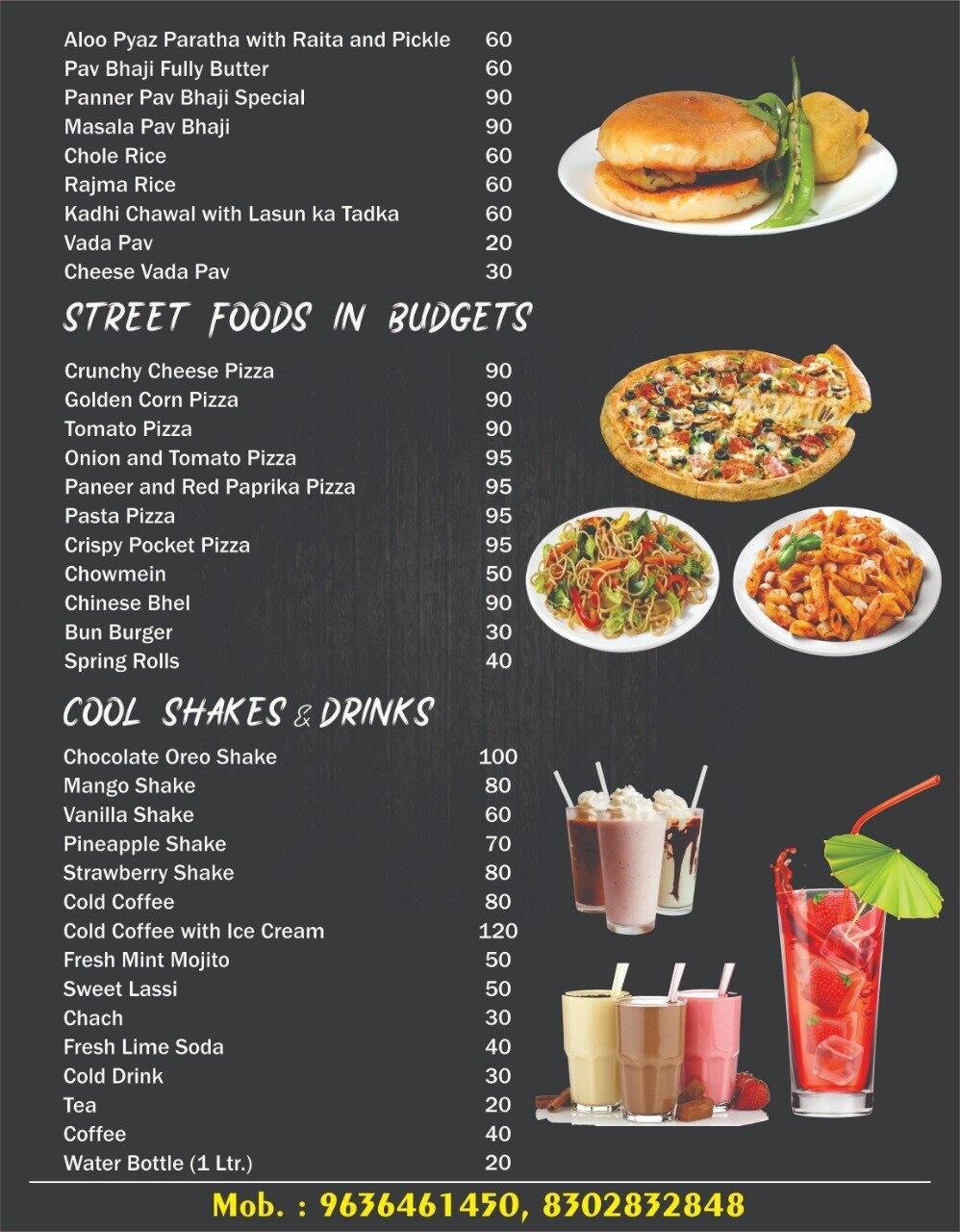 Menu at Uncle Anu's Kitchen, Ajmer