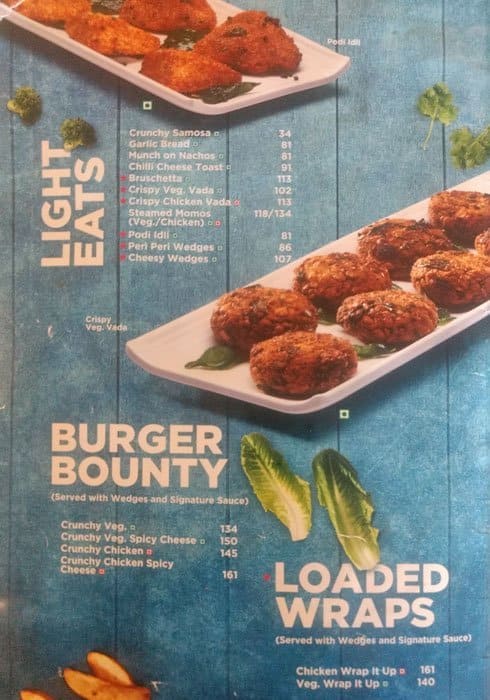 Cafe Coffee Day Menu, Menu for Cafe Coffee Day, Jayanagar, Bangalore ...