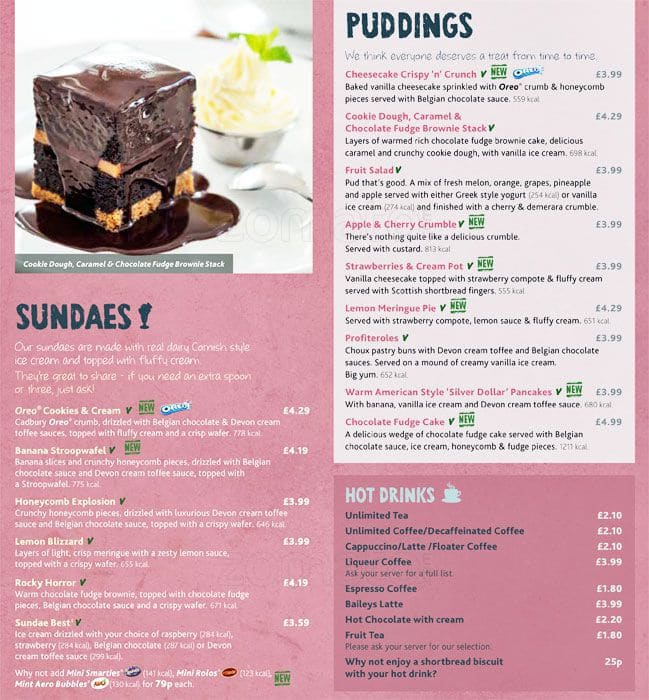 Menu at The Castle pub & bar, Woodford, 393-395 High Road