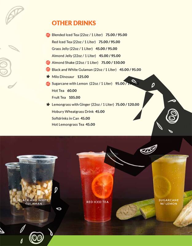Menu at Bugis Singapore Street Food restaurant, Quezon City, 78 Nicanor ...