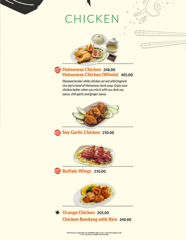 Menu at Bugis Singapore Street Food restaurant, Quezon City, 78 Nicanor ...