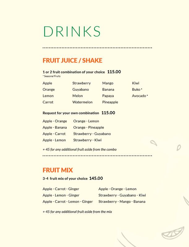 Menu at Bugis Singapore Street Food restaurant, Quezon City, 78 Nicanor ...