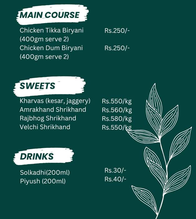 Menu of Devanjali Kitchen, Borivali West, Mumbai