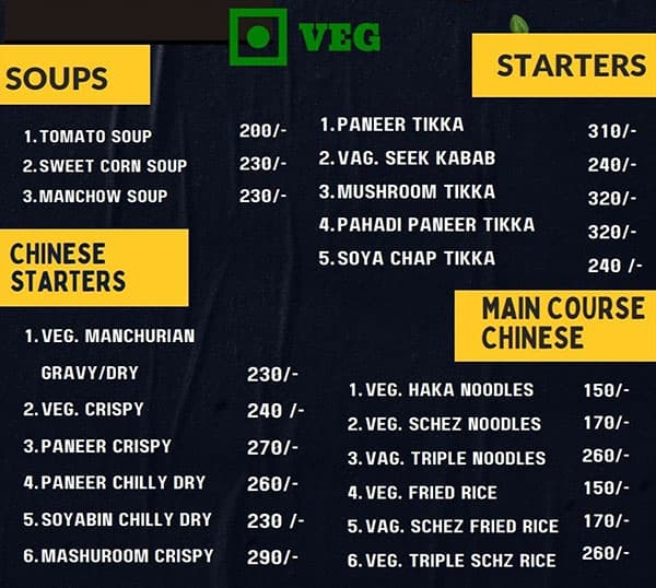 Menu of Aadya Biryani House, Badlapur, Thane