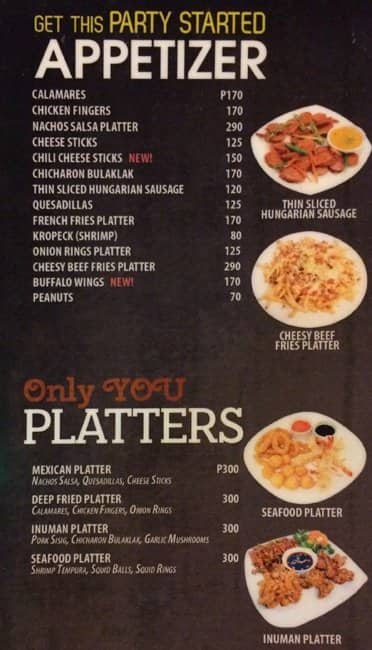 Song Hits Menu, Menu for Song Hits, Ugong, Pasig City - Zomato Philippines