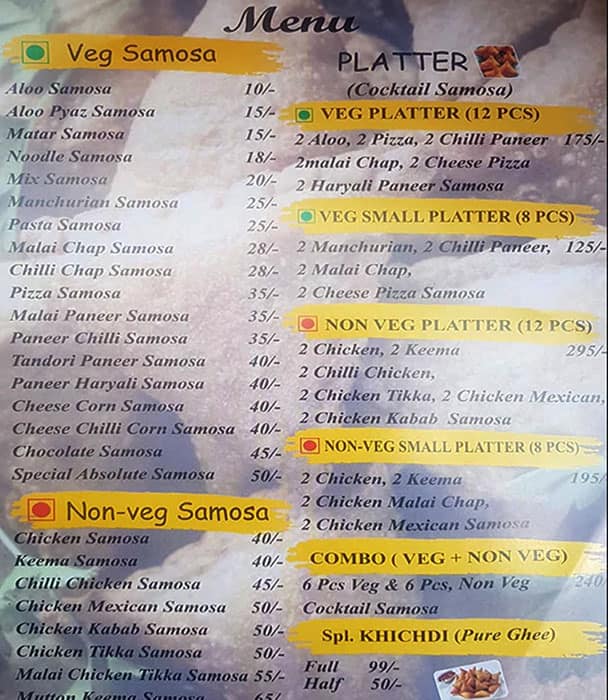 Menu of Dhaba By Taj, Chi 1, Greater Noida