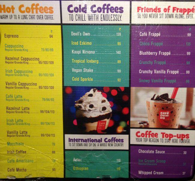 Download Cafe Coffee Day Menu List Gif Download Cafe Coffee Day Menu List Gif