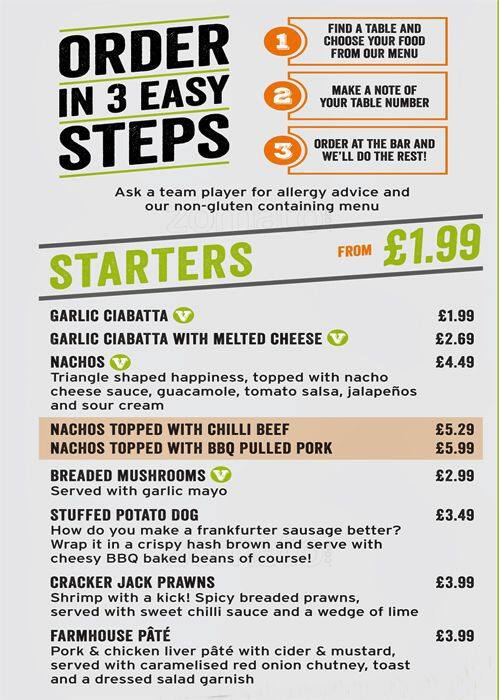 Railway Hotel Menu, Menu for Railway Hotel, Northolt, London - Zomato UK