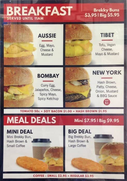 Lord of the Fries Menu, Menu for Lord of the Fries, Flinders Street ...