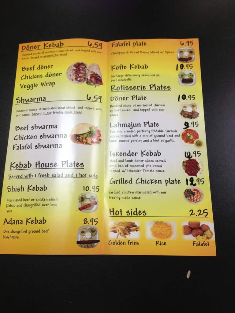 Kebab House Menu, Menu for Kebab House, Little Rock, Little Rock ...