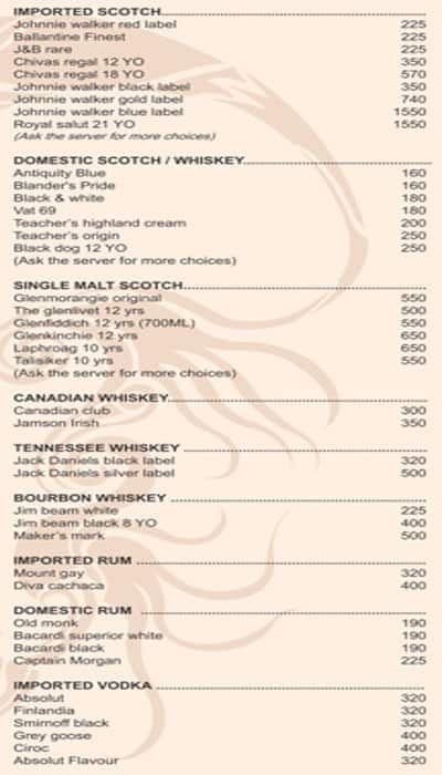 Texas Tower Menu, Menu for Texas Tower, Kharadi, Pune - Zomato