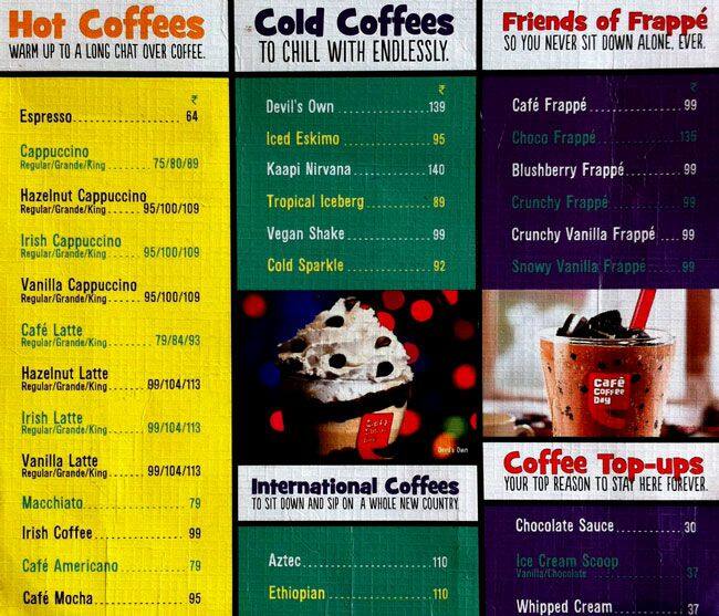 Cafe Coffee Day Menu Menu For Cafe Coffee Day Agra Cantt Agra Zomato Cafe Coffee Day Menu Menu For Cafe Coffee Day Agra Cantt Agra Zomato