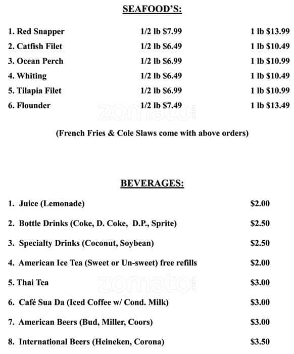 Menu at Little Saigon Restaurant, Clarksville, Fort Campbell Blvd B