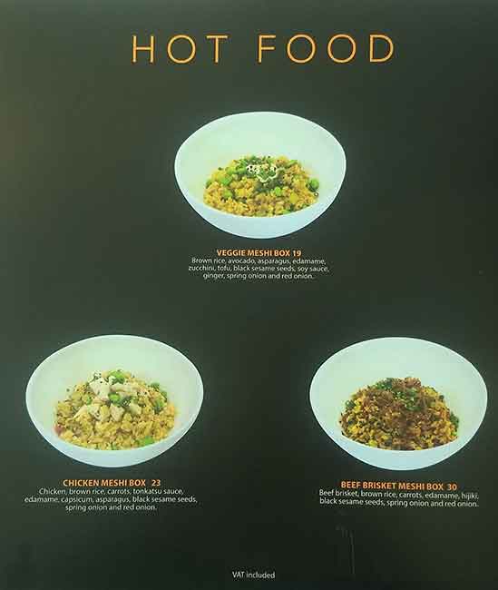 Menu at Studio City Sushi Counter restaurant, Dubai, Ground Floor of ...