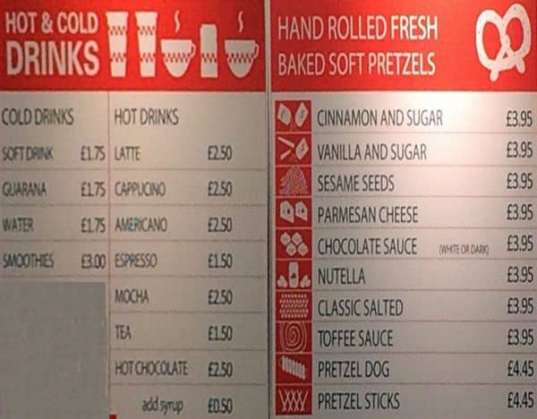 Mr Pretzels Menu, Menu for Mr Pretzels, Stratford, London - Zomato UK