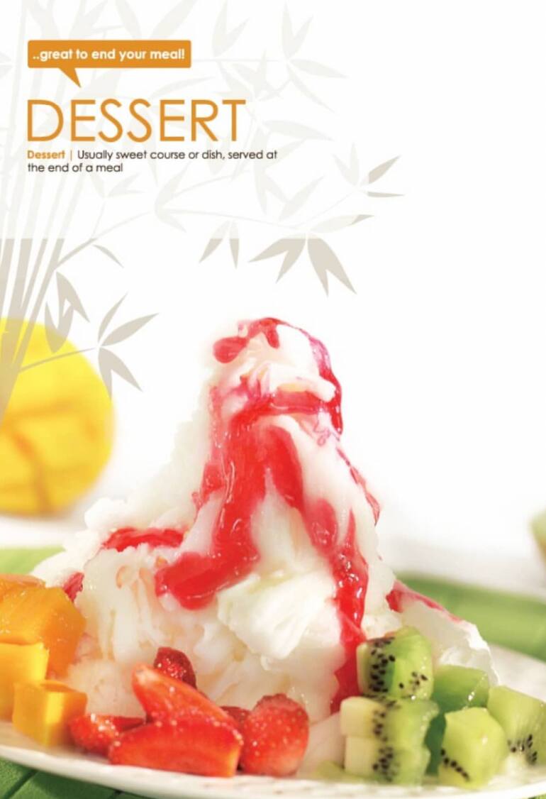 Menu at Imperial Duck Express restaurant, Jakarta, Moi