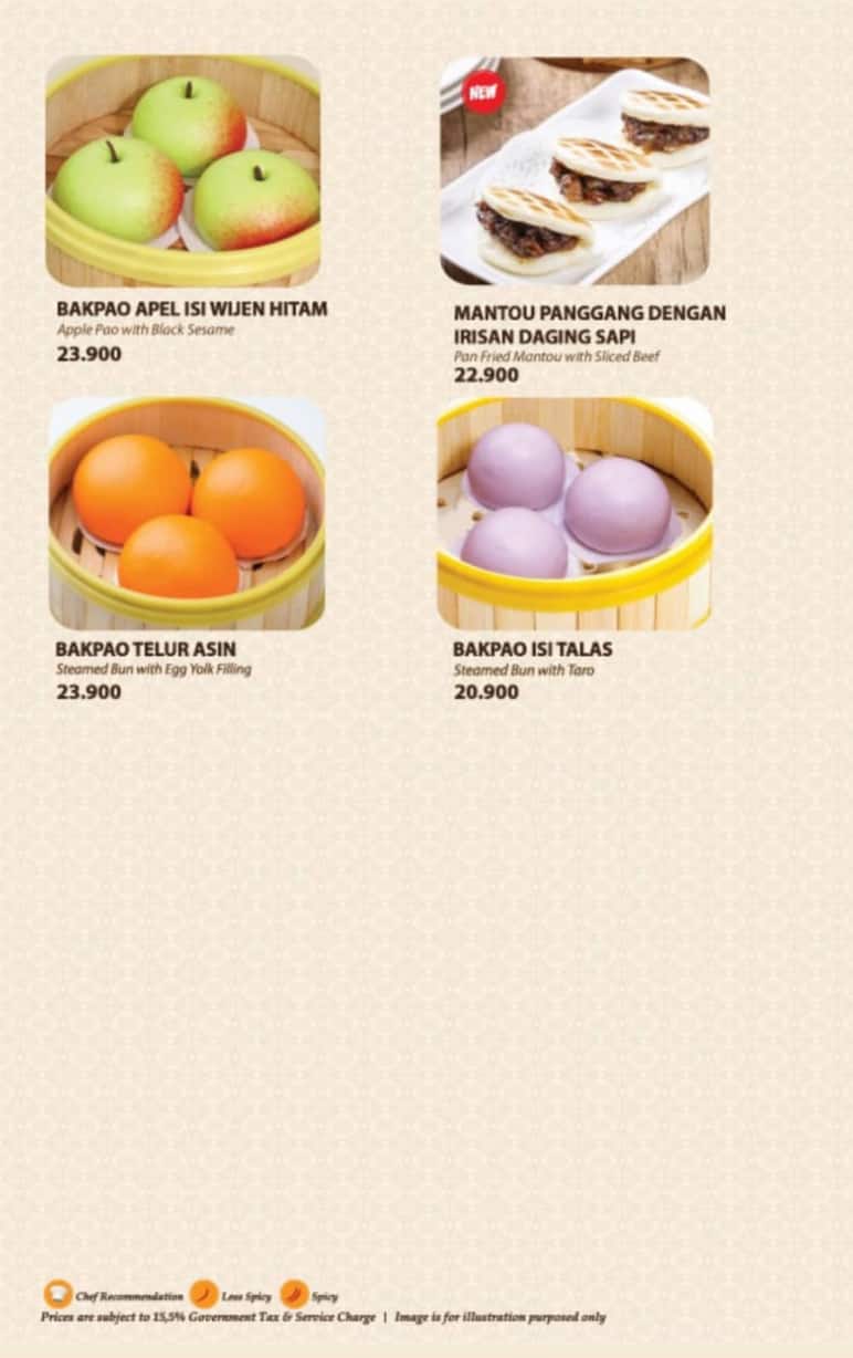 Carta del restaurante Imperial Kitchen & Dimsum - Cilandak Town Square ...