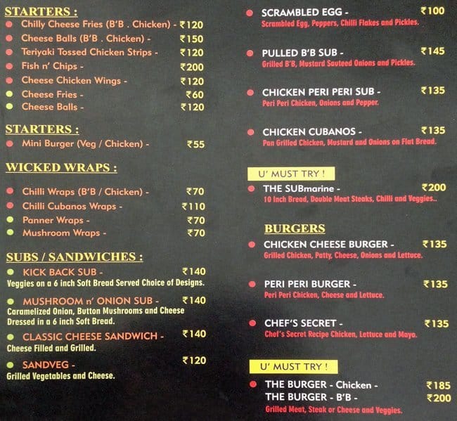 Sanky's Burger House Menu - Zomato