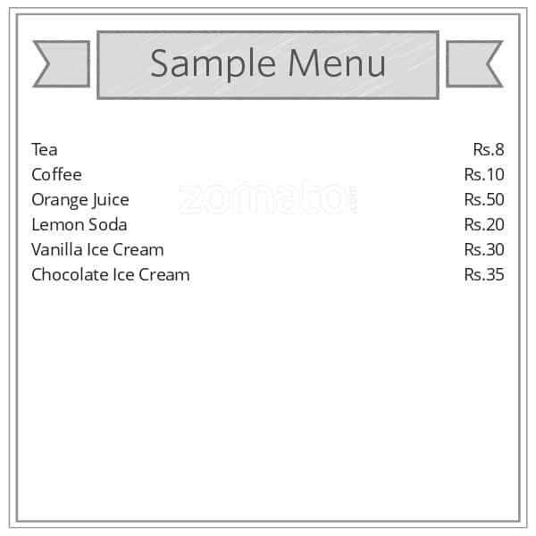Elements Cafeteria Menu, Menu for Elements Cafeteria, White Town ...