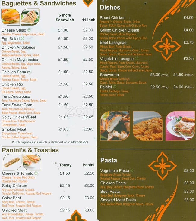 Oasis Menu, Menu for Oasis, Small Heath, Birmingham - Zomato UK