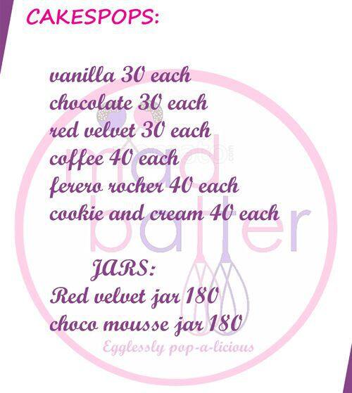 Menu at The Mad Batter, Chennai