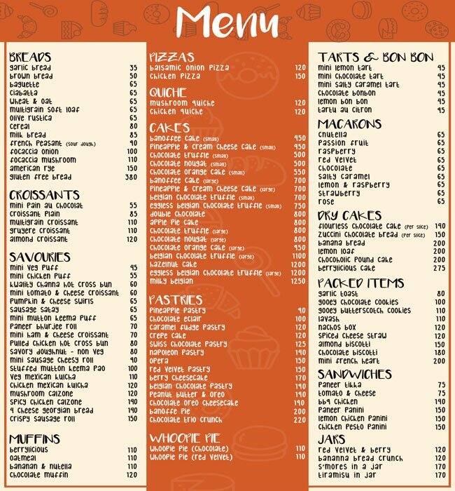 Bread & More Menu, Menu for Bread & More, Vasant Vihar, New Delhi - Zomato
