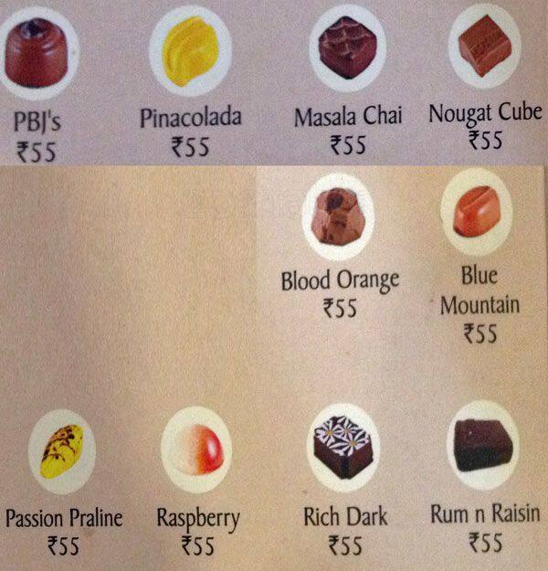 Menu at Bliss, Bengaluru, XHRC+Q4Q