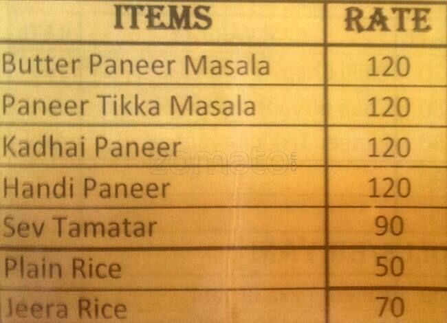 Menu at Happy Singh's Food Xxpress, Indore, Fourth Floor