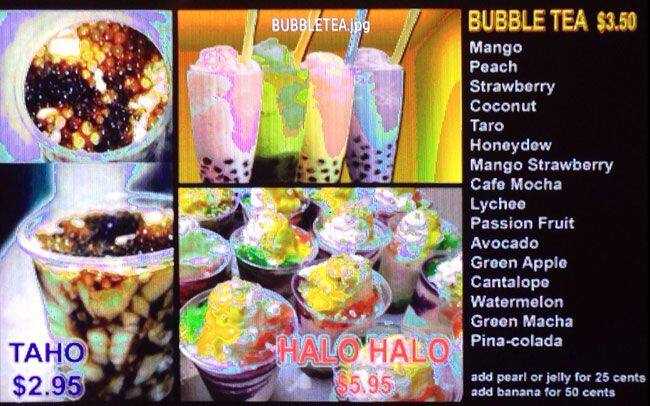 Menu at Quick Bite restaurant, New Westminster, 941 12th St