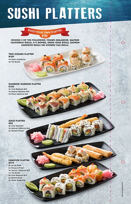 Menu at John Dory's Hartbeespoort Dam restaurant, Hartbeespoort ...