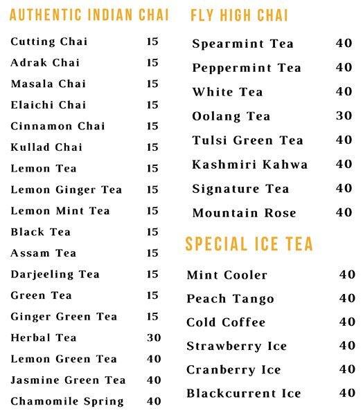 Chaiwala Menu, Menu for Chaiwala, Koramangala 1st Block, Bangalore - Zomato