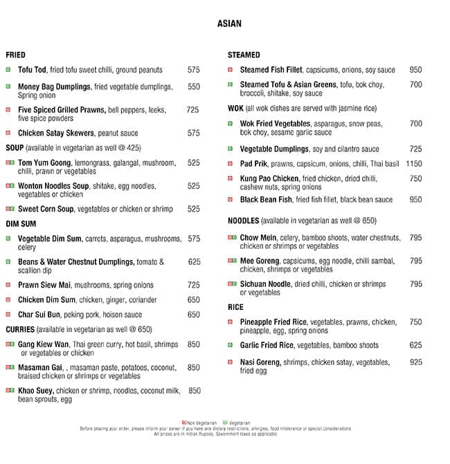 Hyatt Regency Cologne Breakfast Menu