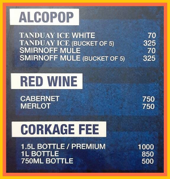 Menu at Ang Pulo Ihaw - Ihaw restaurant, Pasig
