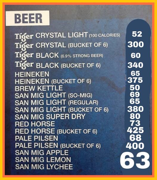 Menu at Ang Pulo Ihaw - Ihaw restaurant, Pasig