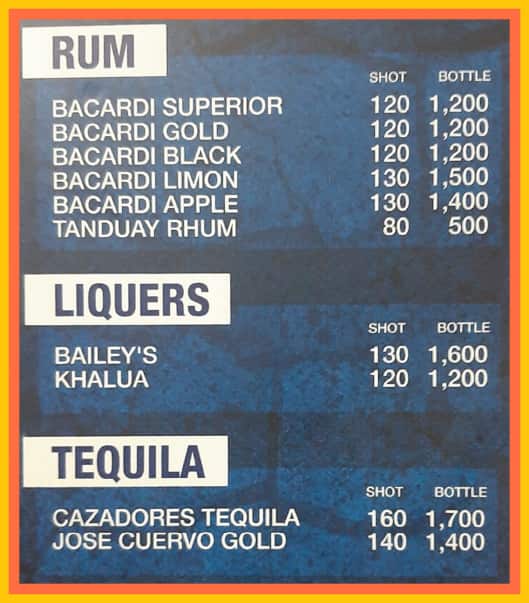 Menu at Ang Pulo Ihaw - Ihaw restaurant, Pasig