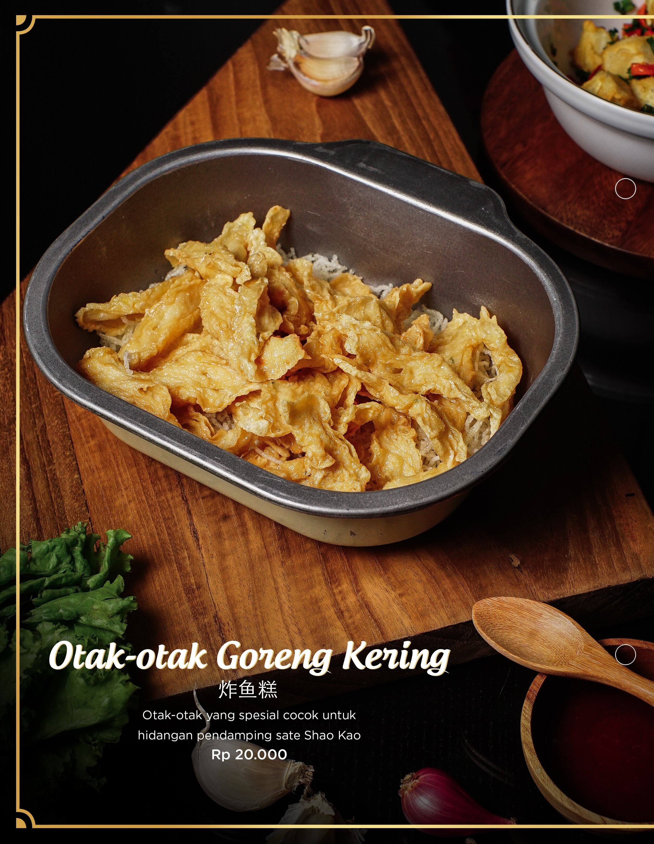 Carta de barbacoa SHAO KAO, Yakarta, Jalan Sultan Iskandar Muda No.32e