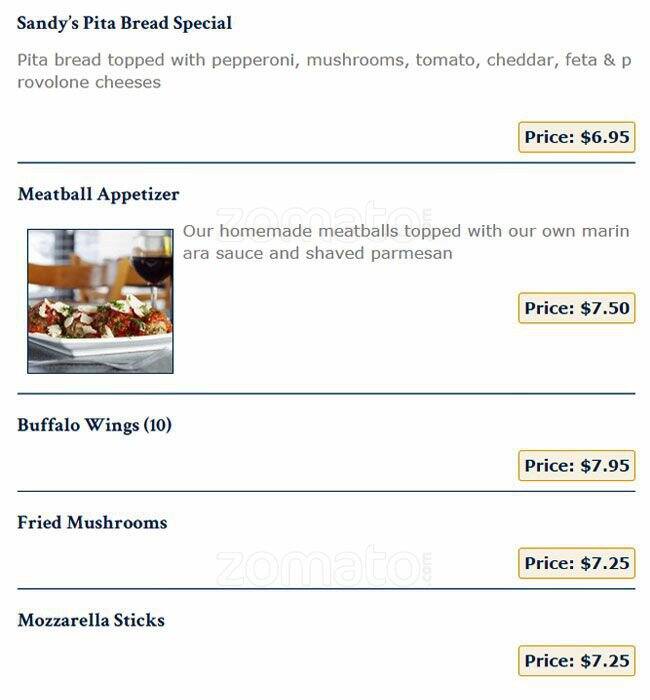 Menu at Athens Pizza pizzeria, Decatur, Clairmont Rd