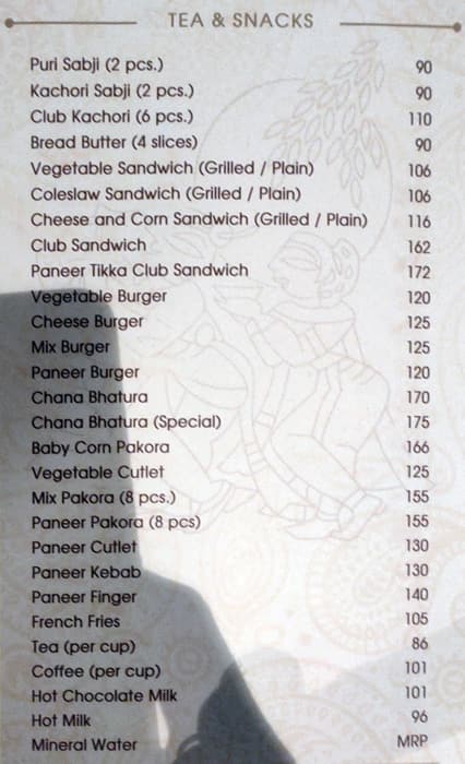 Menu at Kaveri's Sweets & Restaurant, Ranchi, Ground Floor